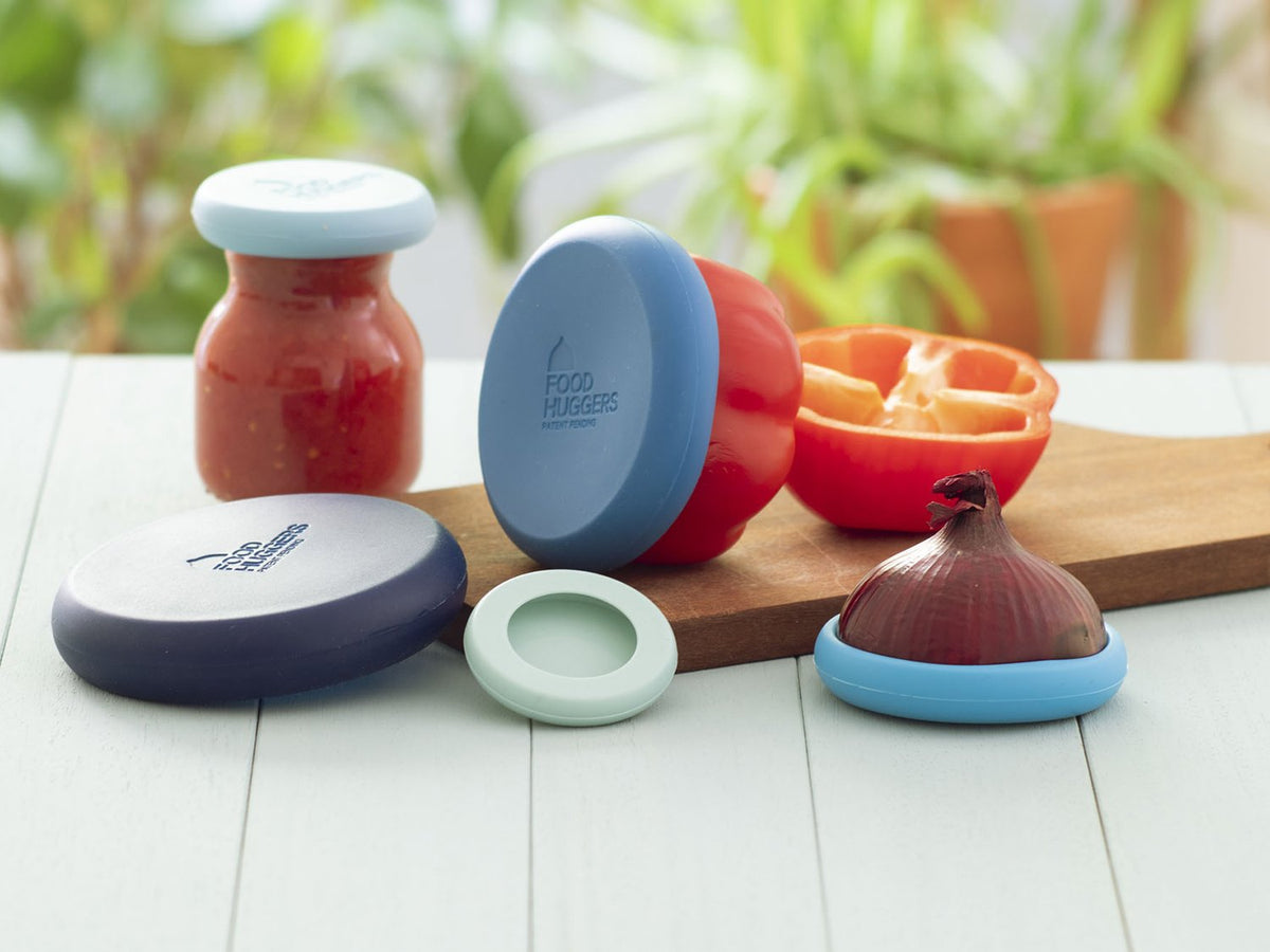 reusable silicone food savers (set of 5) | Food Huggers – EcoFreax